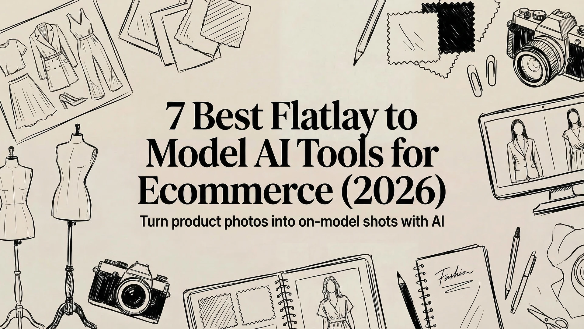 7 best flatlay to model AI tools for ecommerce (2026 guide)